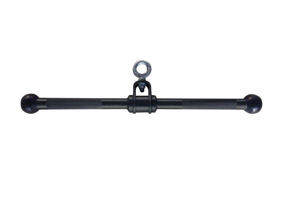 20" Revolving Straight Bar - Black – Industrial Athletic